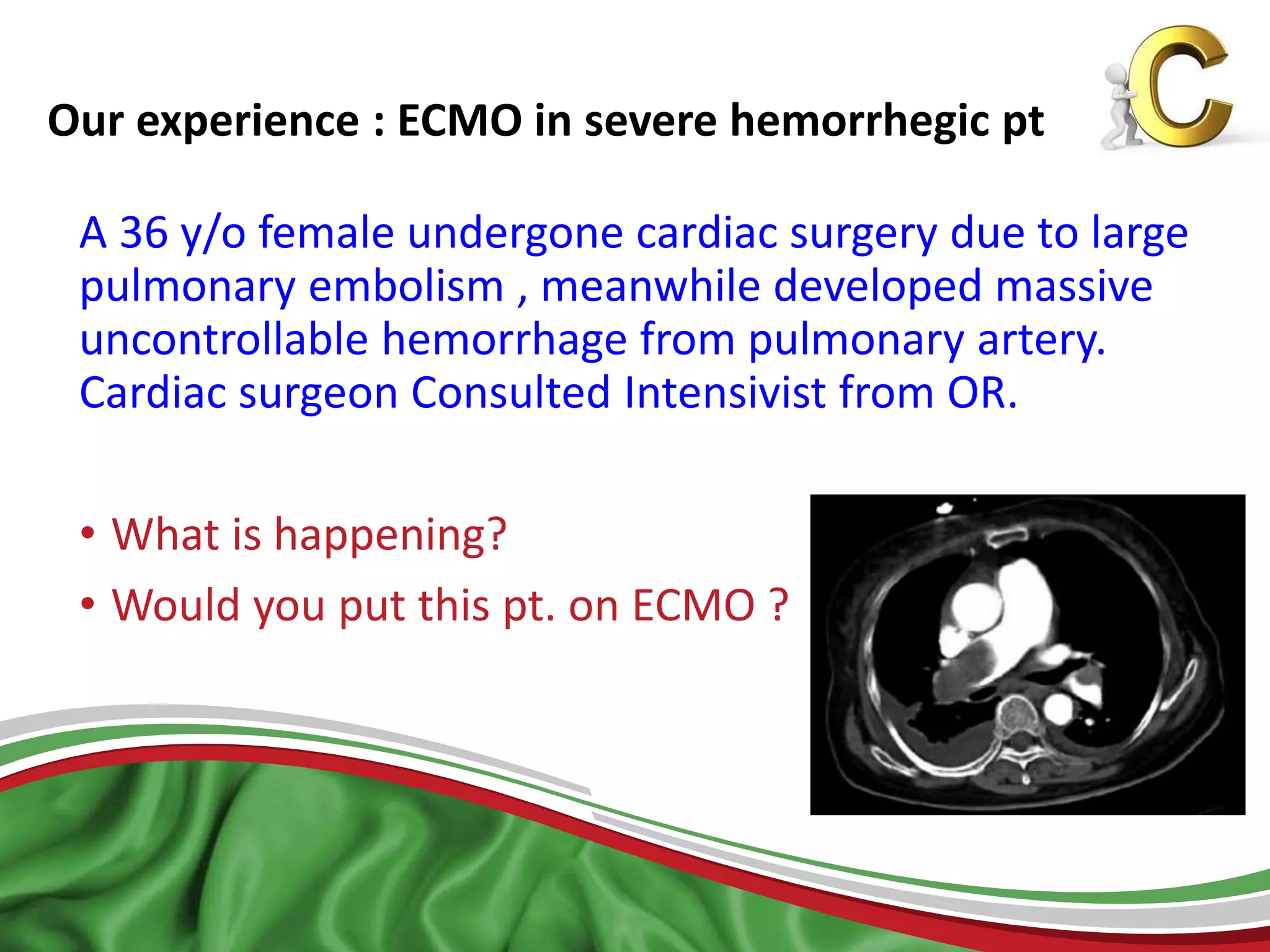 Role of extracorporeal life support in trauma patients | PPT
