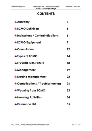 ECMO_Learning_package.pdf | Heart and Cardiovascular Diseases ...