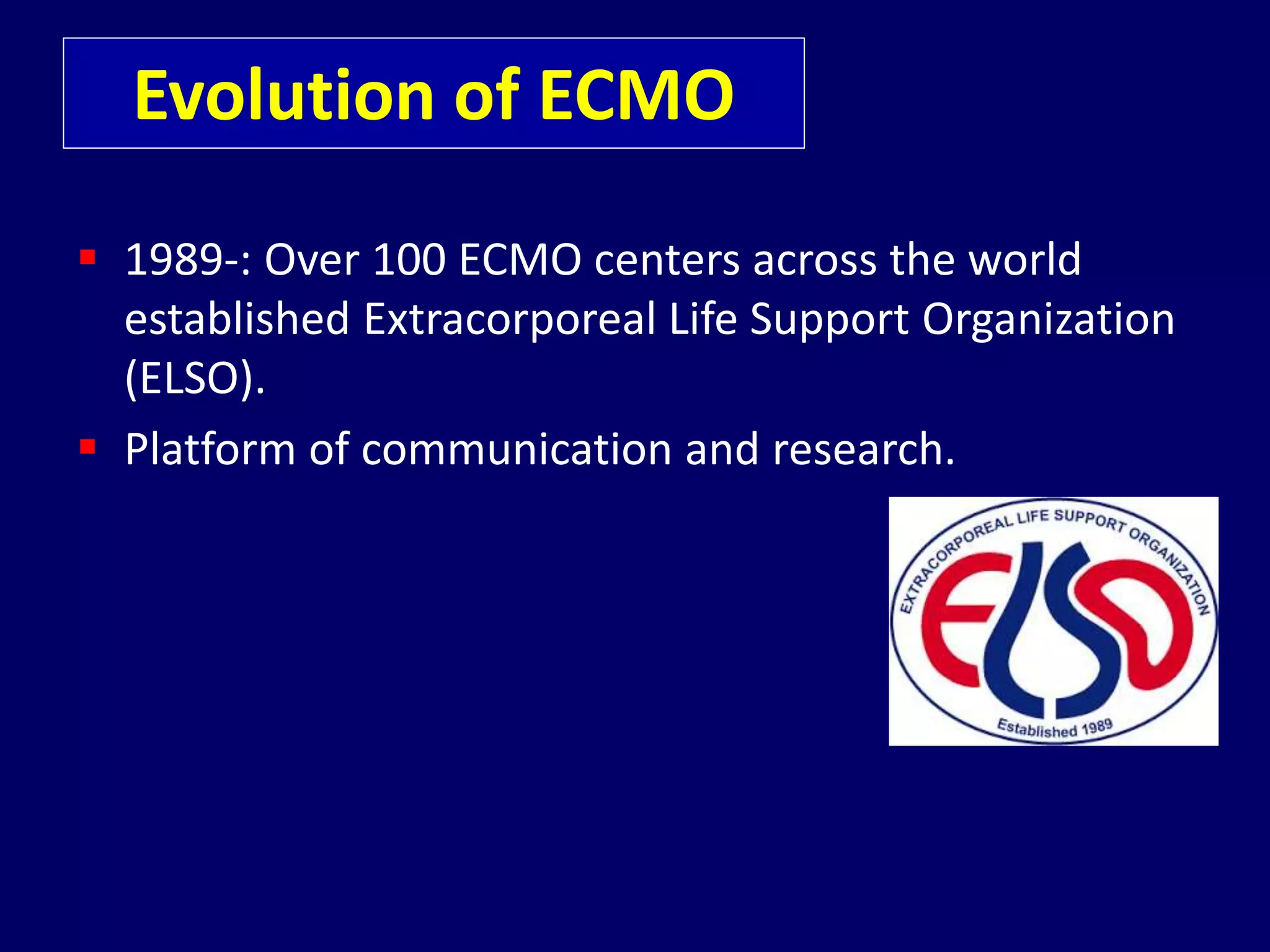 ECMO - Part 1 by Dr.Tinku Joseph | PPTX