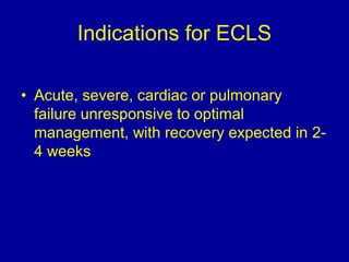 Ecmo : Past, Present & Future | PDF
