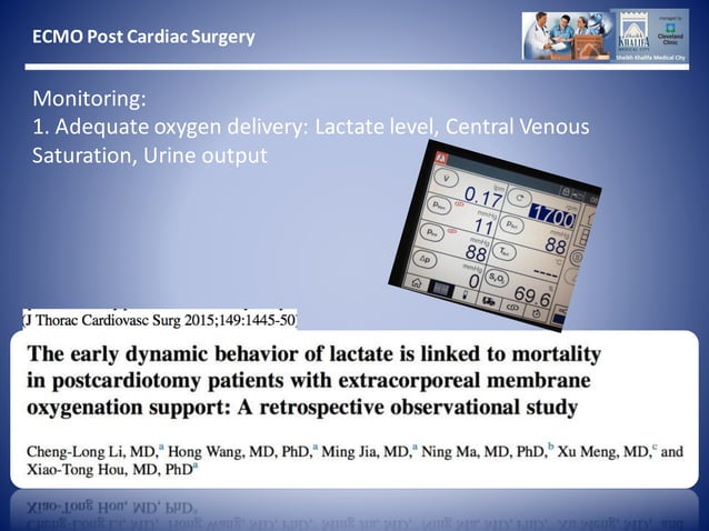 Ecmo Post Cardiac Surgery | PDF