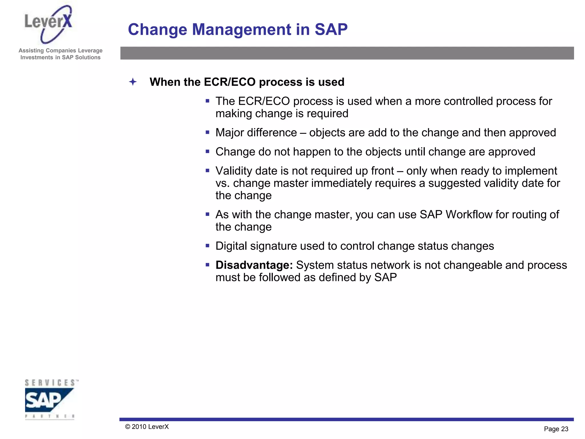 Engineering Change Management - Overview and Best Practices | PPTX