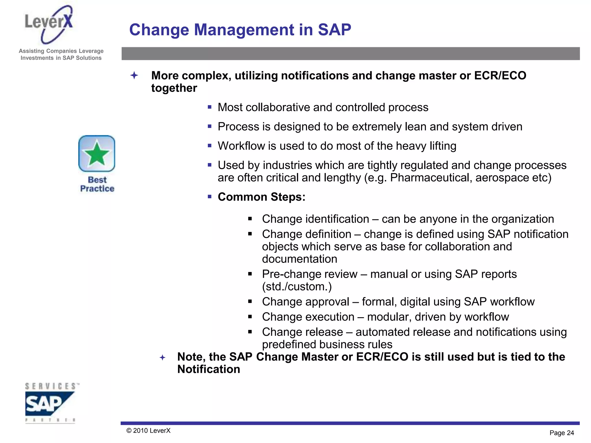 Engineering Change Management - Overview and Best Practices | PPTX