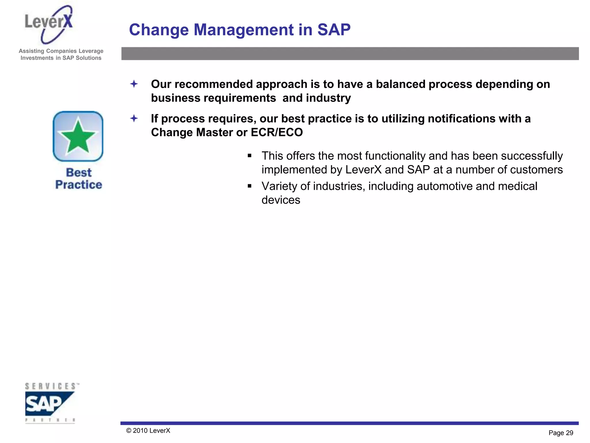 Engineering Change Management - Overview and Best Practices | PPTX