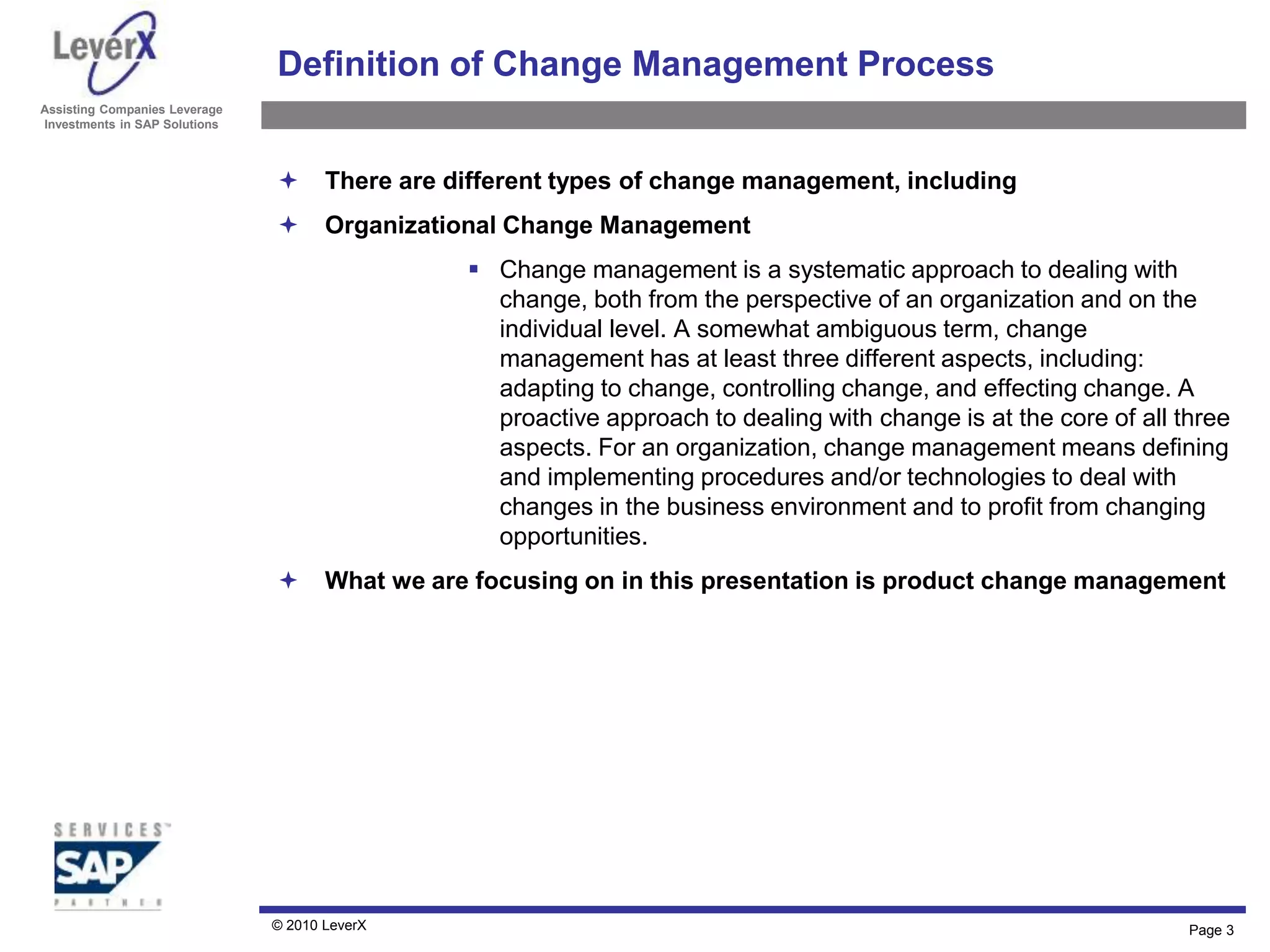 Engineering Change Management - Overview and Best Practices | PPTX