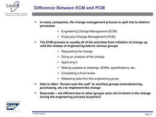 Engineering Change Management - Overview and Best Practices | PPTX