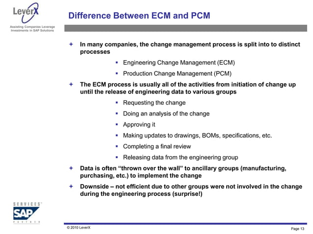 Engineering Change Management - Overview and Best Practices | PPTX