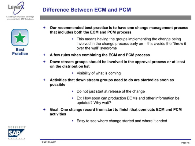 Engineering Change Management - Overview and Best Practices | PPTX