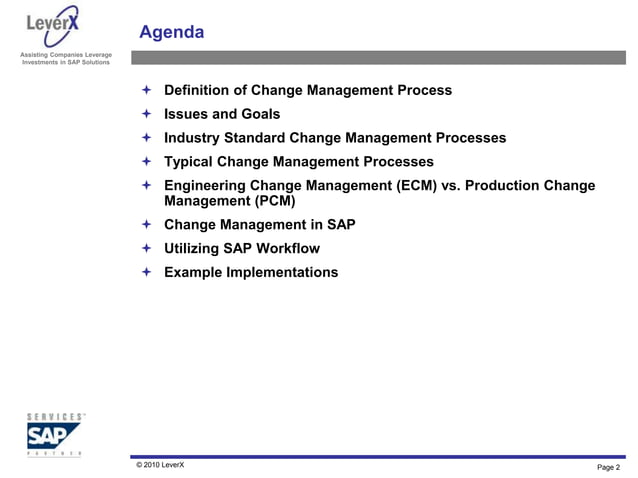 Engineering Change Management - Overview and Best Practices | PPTX