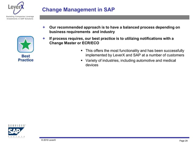 Engineering Change Management - Overview and Best Practices | PPTX