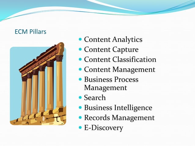 ECM Pillars | PPTX