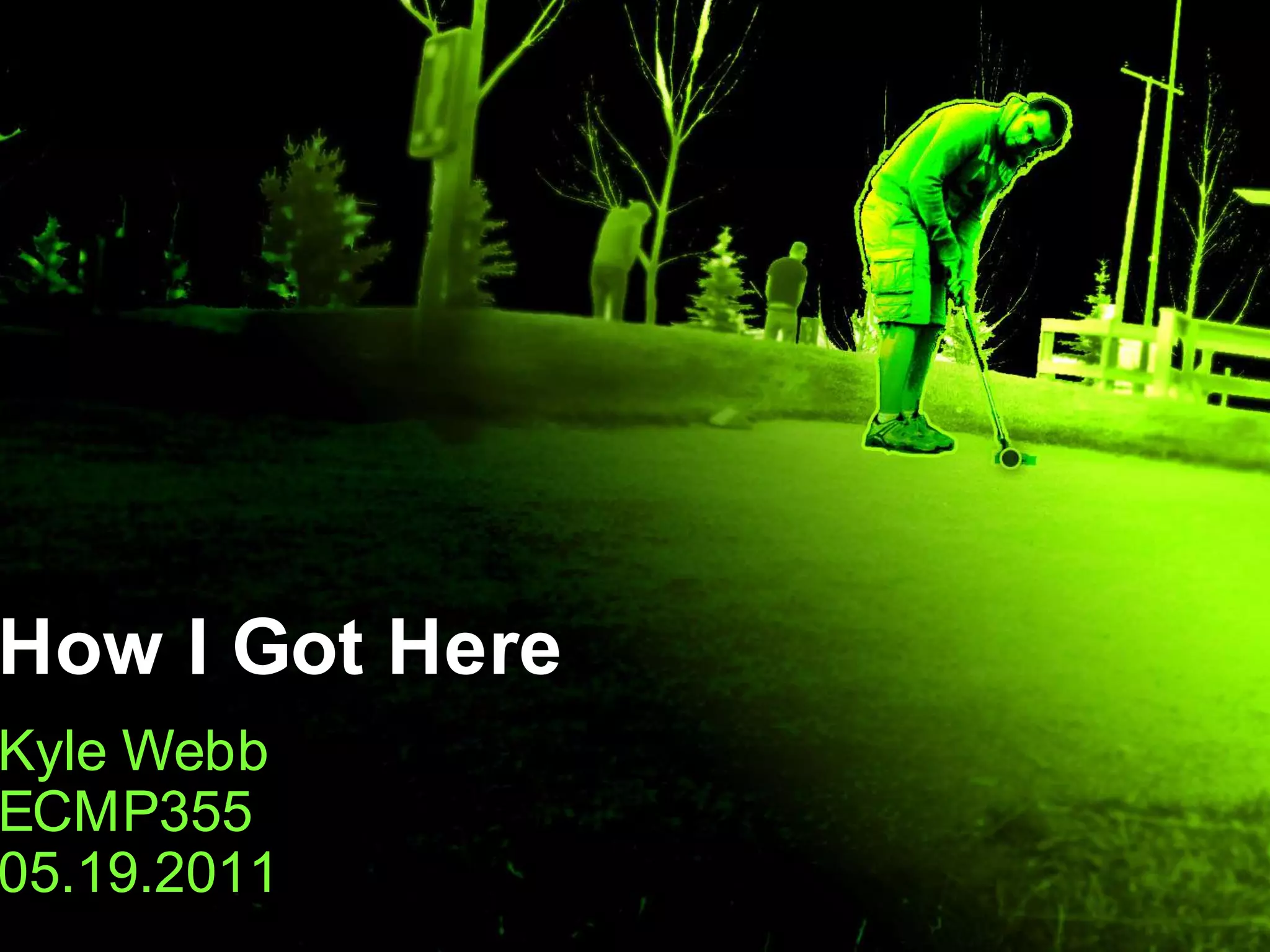 How I Got Here | PPTX