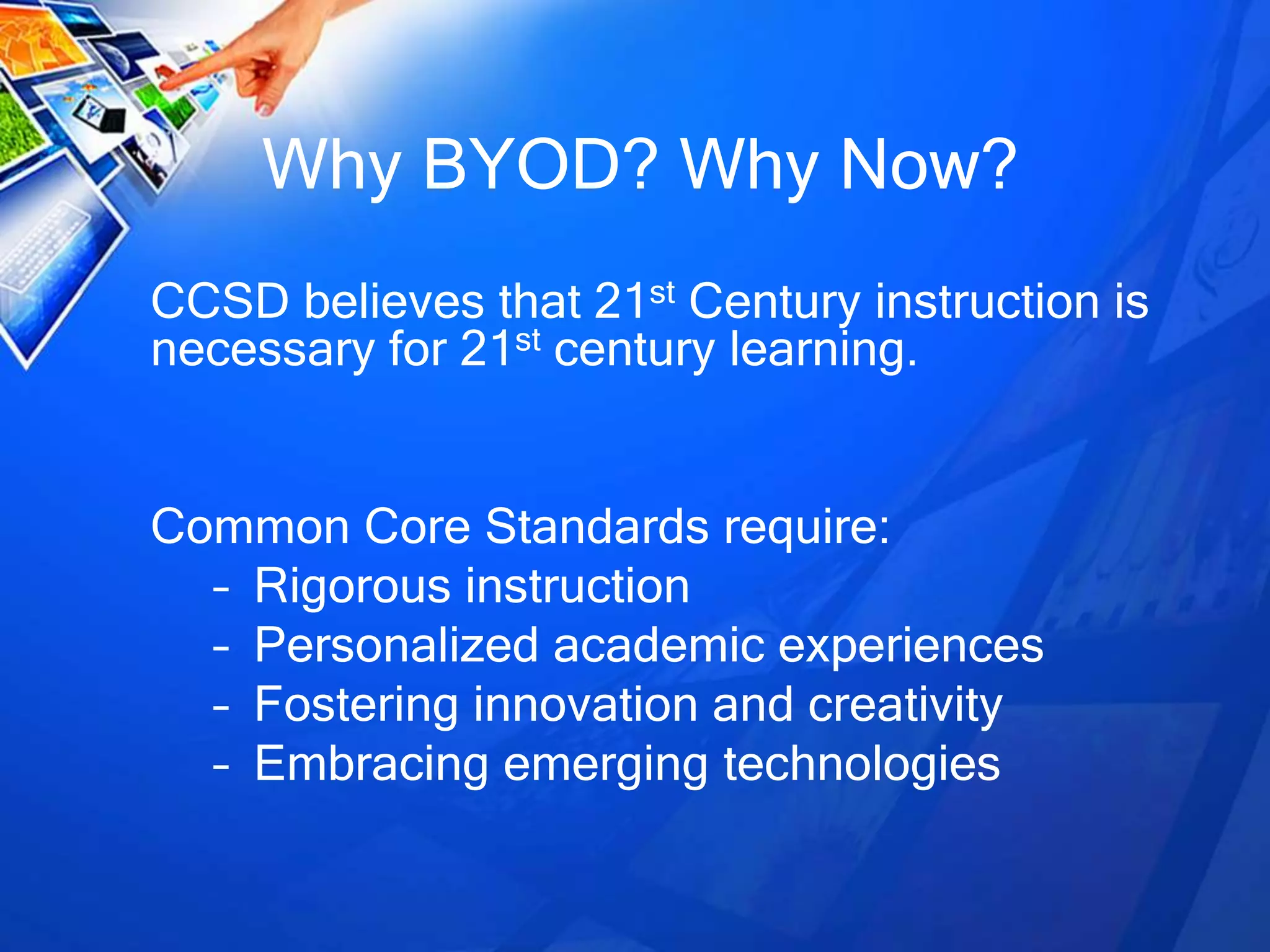 ECMS BYOD Presentation 2013 | PPTX | Laptops | Computing