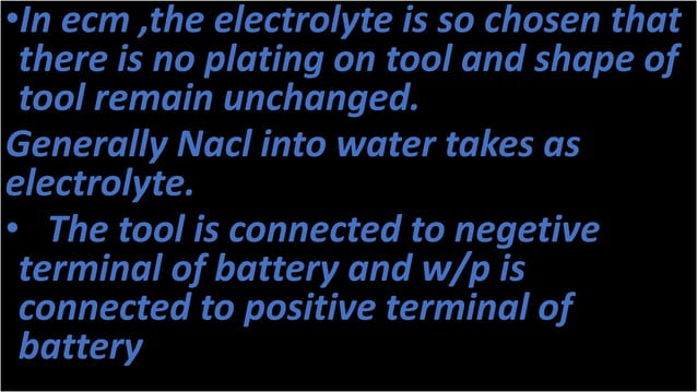 Electro chemical machine ( ecm ) | PPTX | Chemistry | Science