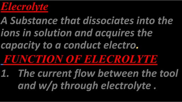 Electro chemical machine ( ecm ) | PPTX | Chemistry | Science