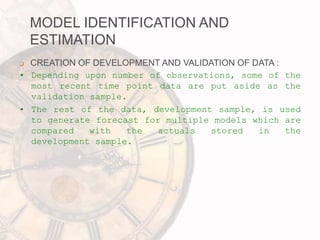Ecm time series forecast | PPSX