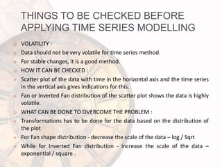 Ecm time series forecast | PPSX