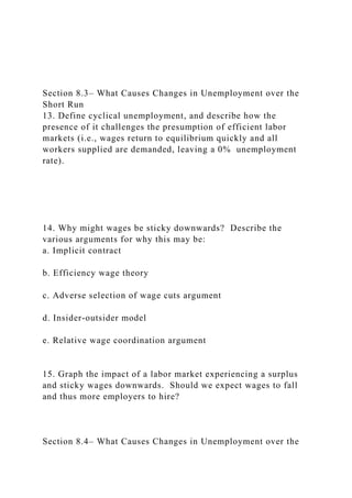 ECN211 Chapter 8 Worksheet – UnemploymentSection 8.1– How the Un.docx