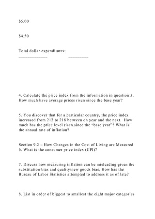 ECN211 Chapter 9 Worksheet – Inflation1. Define inflation.Se.docx ...