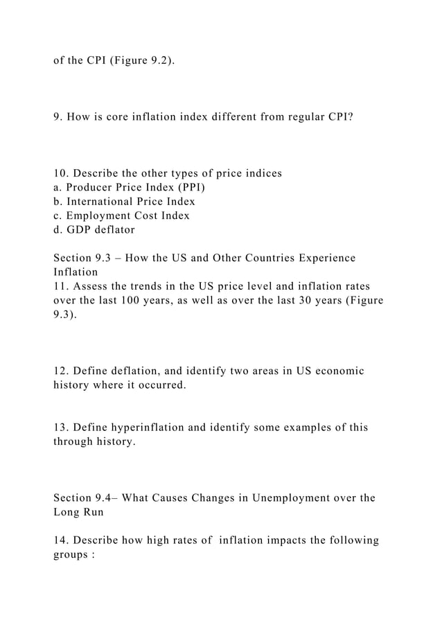 ECN211 Chapter 9 Worksheet – Inflation1. Define inflation.Se.docx ...