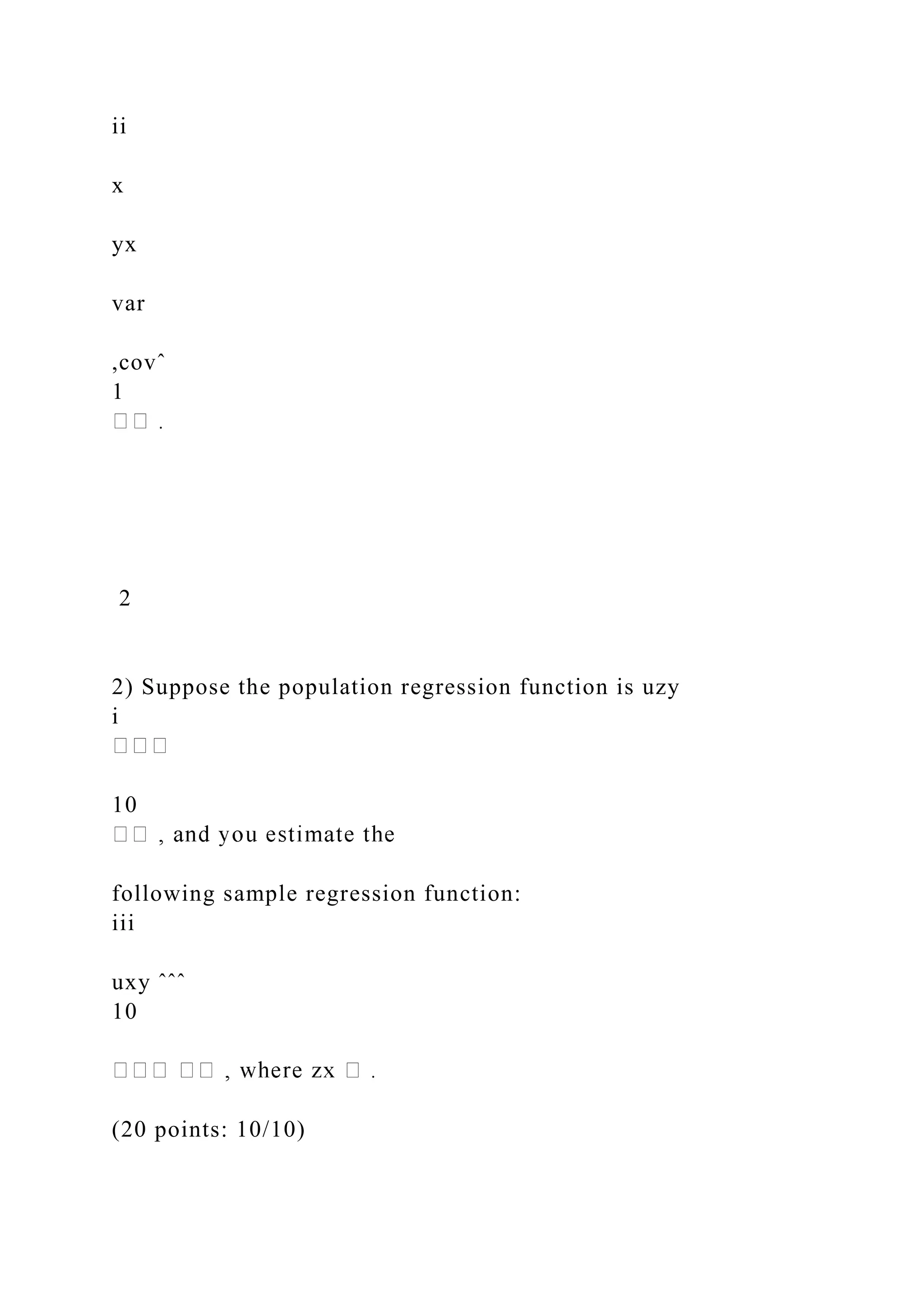 ECN 425 Introduction to Econometrics Alvin Murphy .docx
