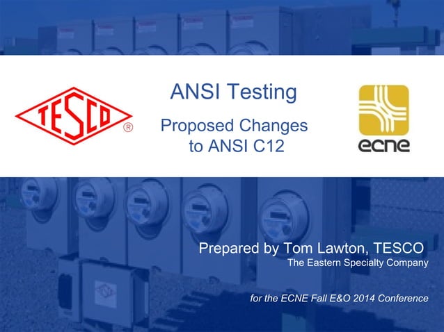 ANSI Testing | PPT