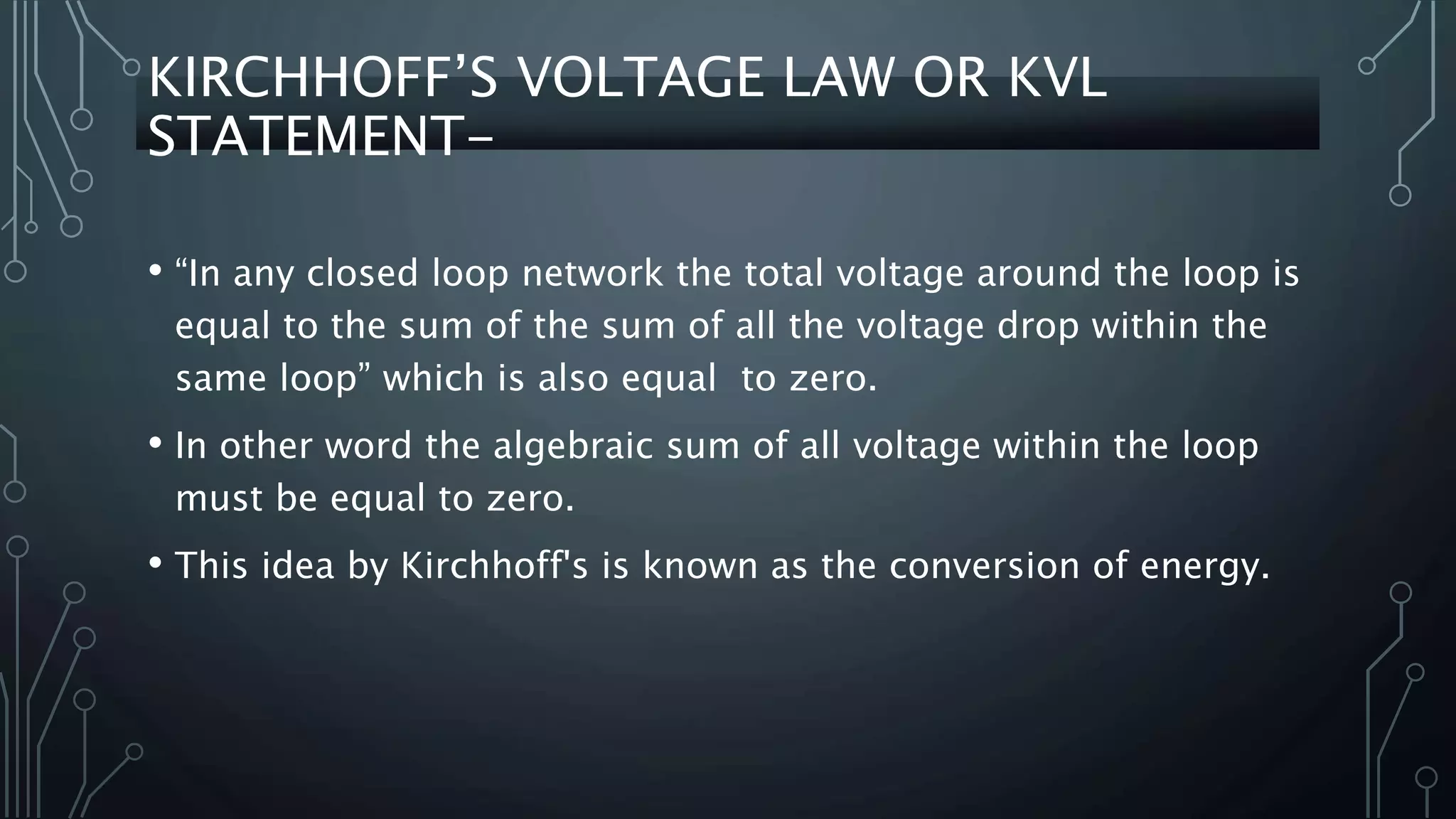 MESH ANALYSIS in Electric Circuits and Networks.pptx | Physics | Science