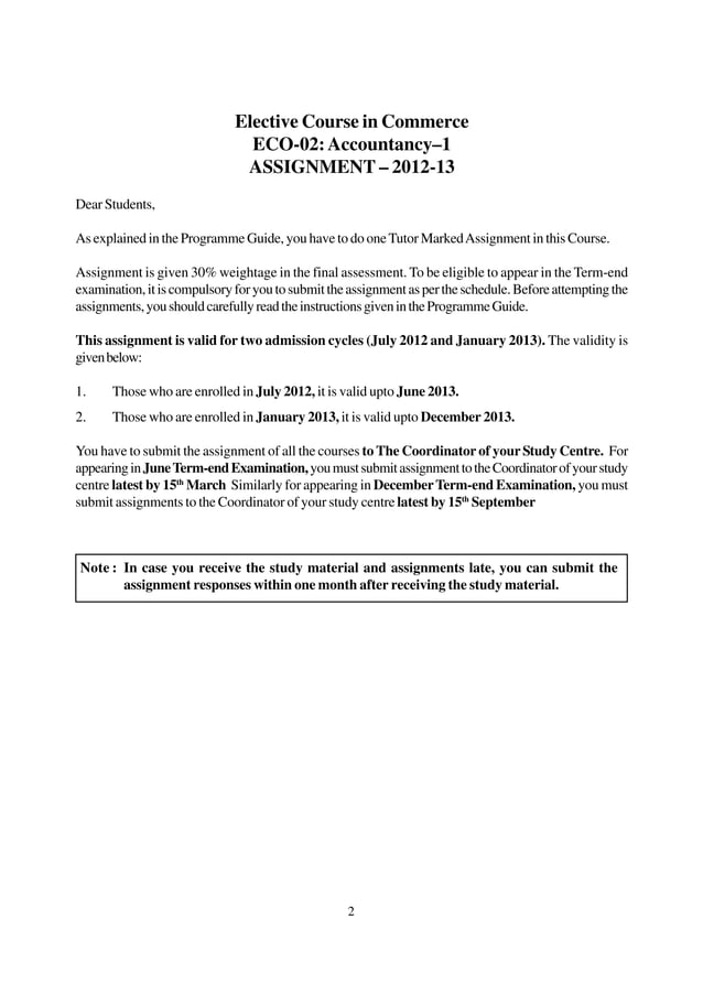 Eco 02 question paper | PDF