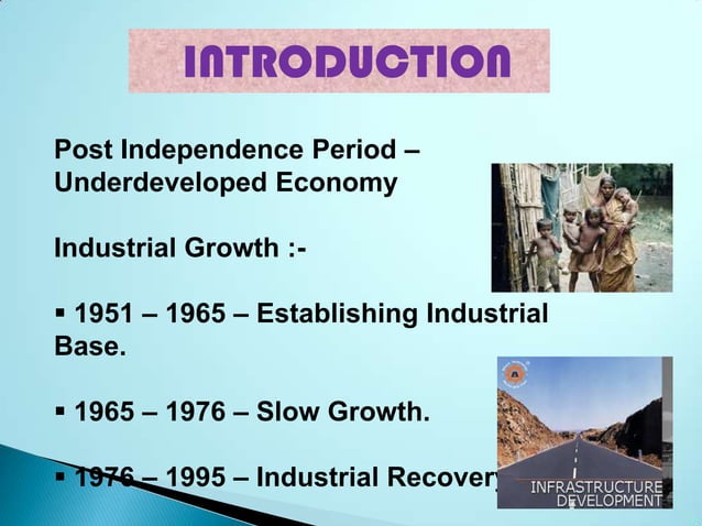 growth and pattern of industrialization in india | PPTX | Manufacturing ...