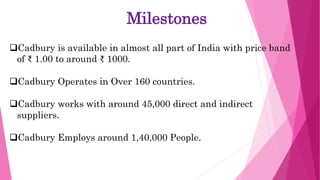Economic review of Cadbury | PPTX