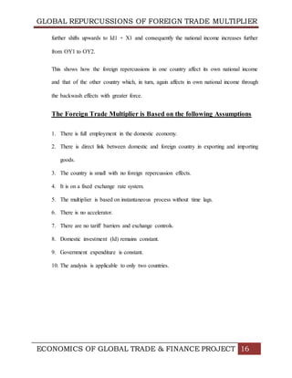 GLOBAL REPURCUSSIONS OF FOREIGN TRADE MULTIPLIER | DOCX