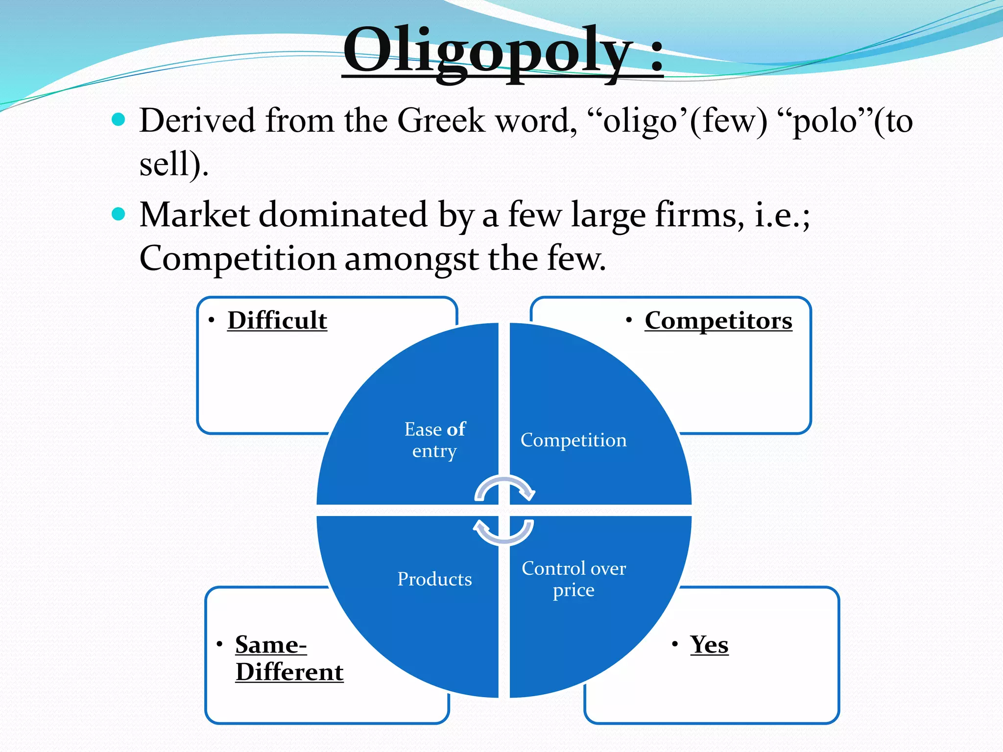 oligopoly | PPTX