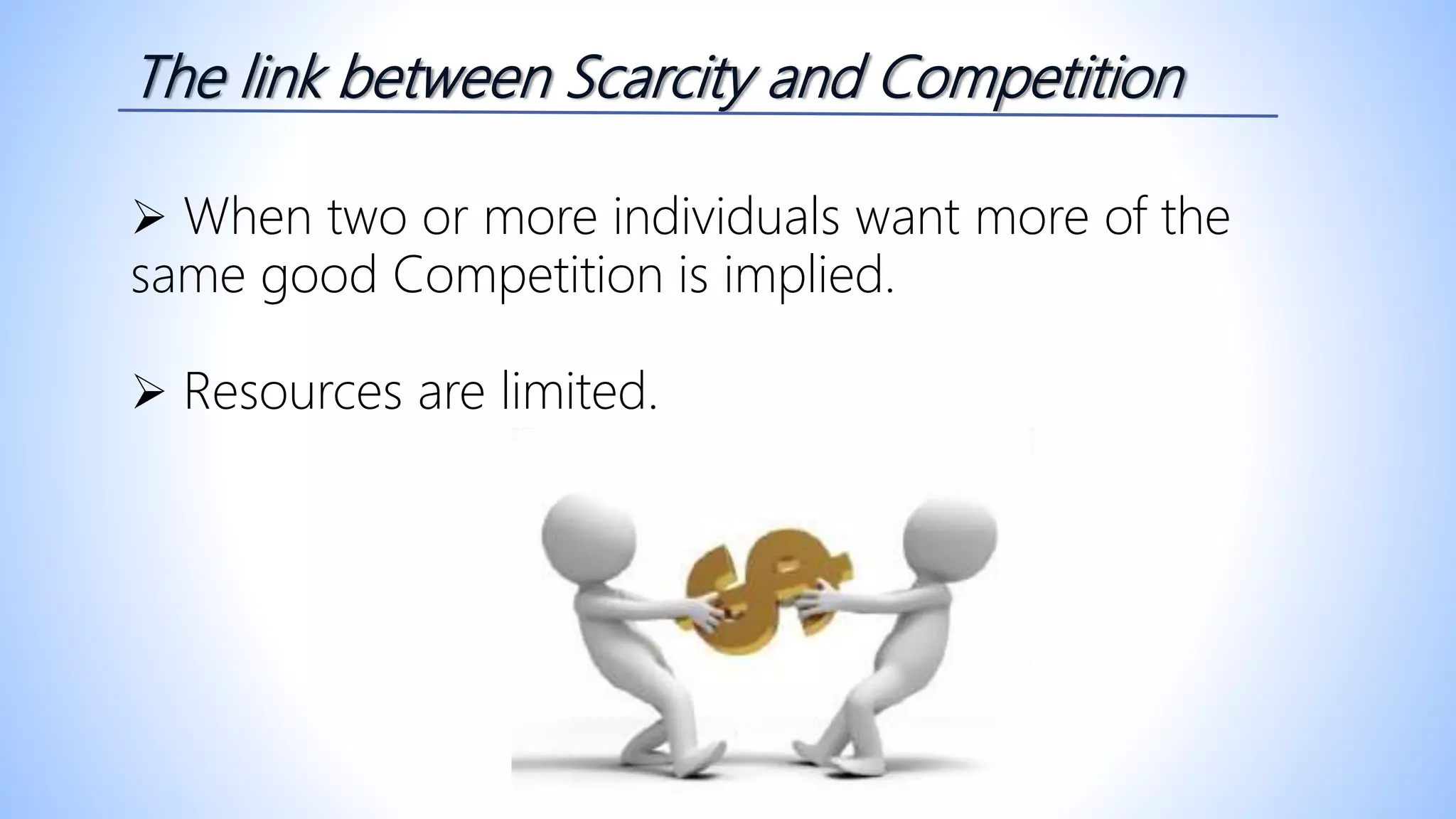 Scarcity - Eco 201 | PPTX