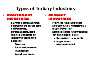 Quinary Sector Examples