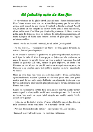 Eco bio marc andueza | PDF