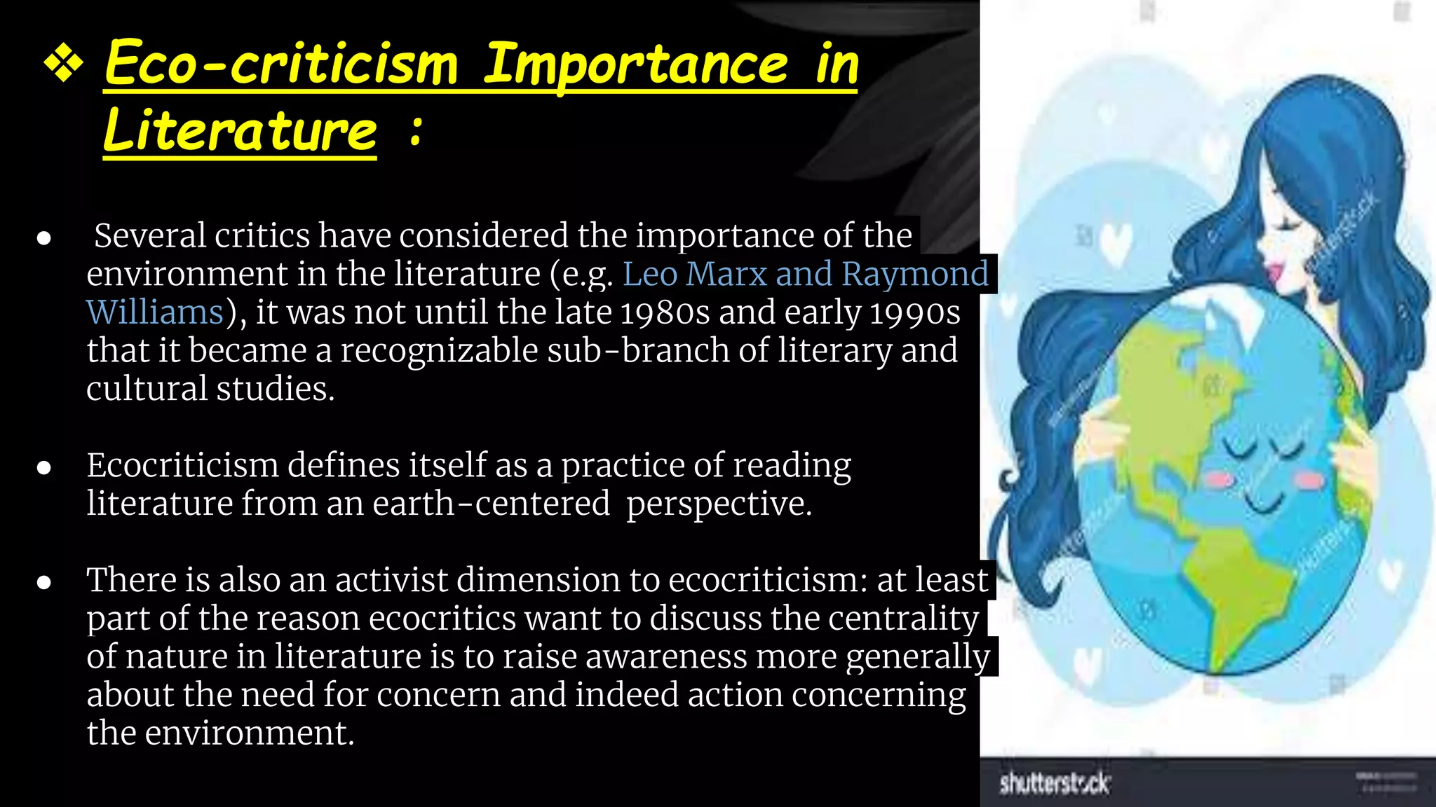 Eco criticism theory | PPTX