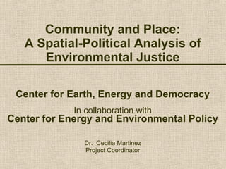 Environmental justice intro | PPT