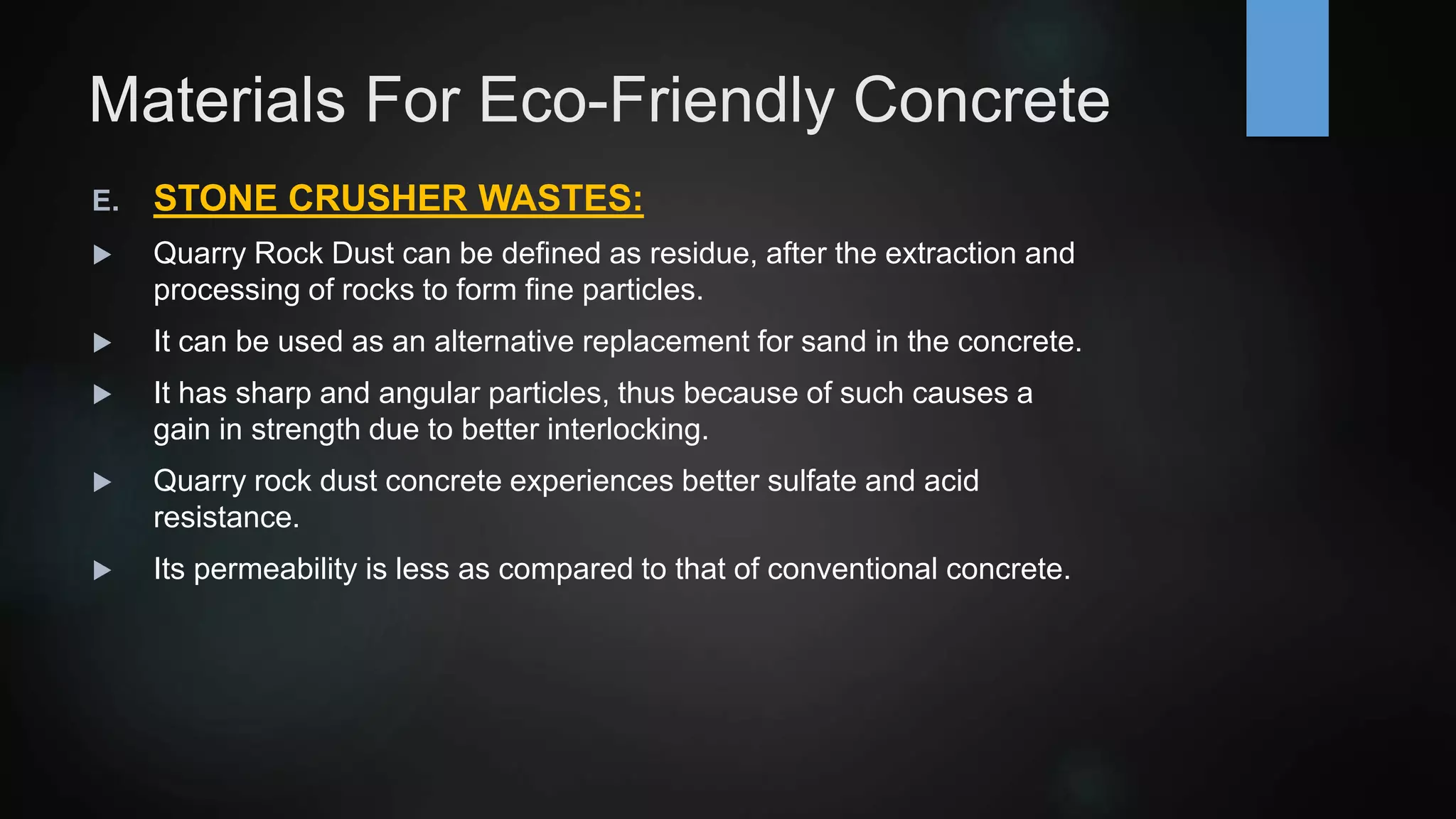 Eco friendly-concrete (Green Concrete) | PPTX