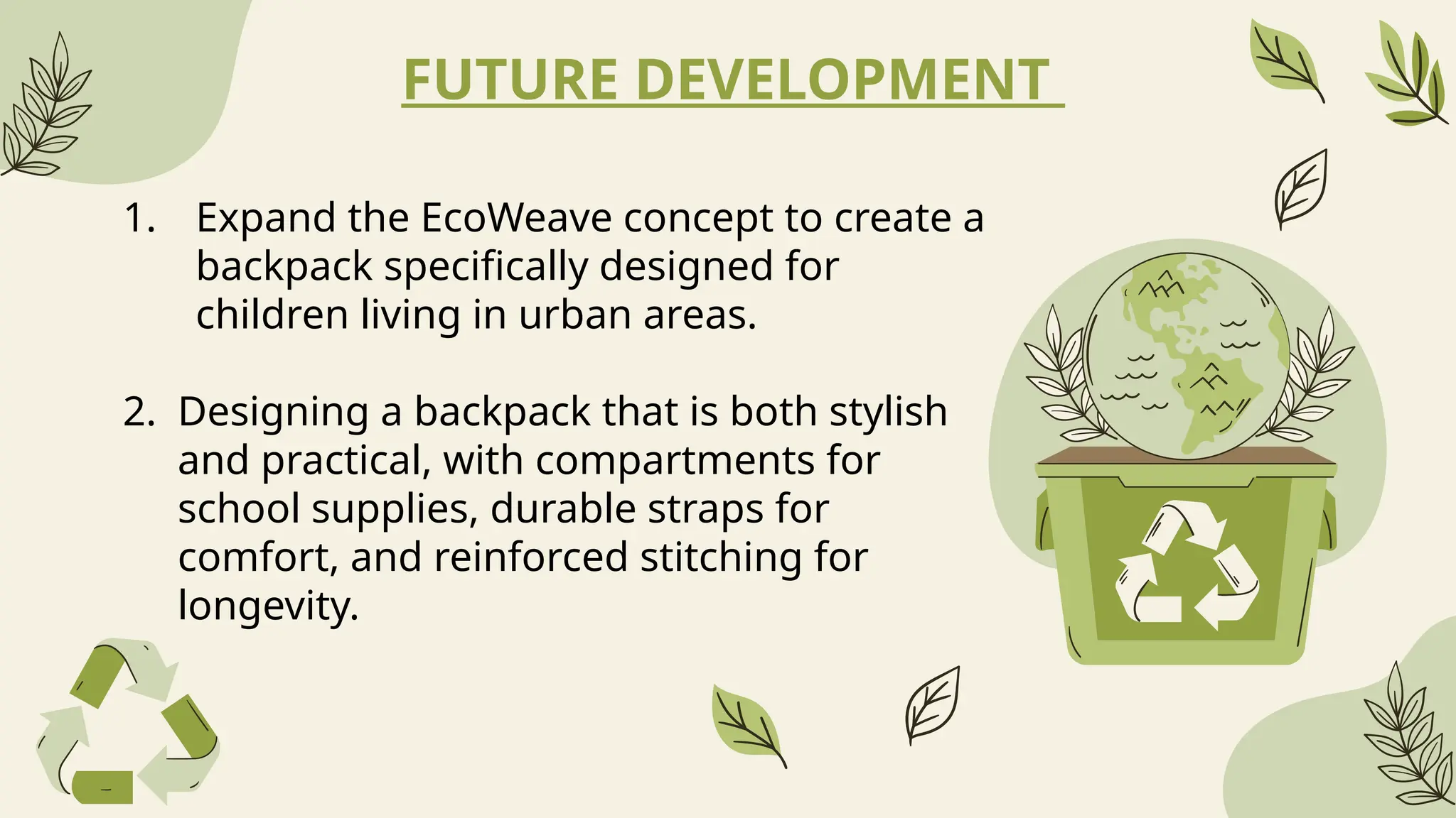 eco-friendly research plan ppt for research | PPT