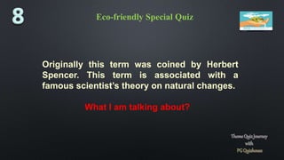 Eco-Friendly - Question | PPTX