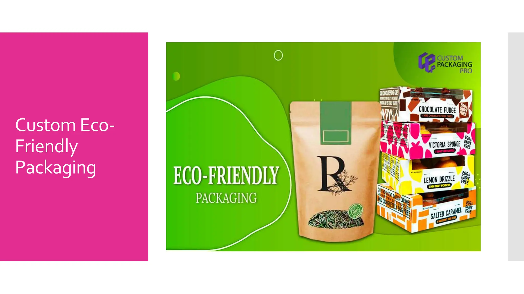 Eco-Friendly Boxes/ Custom Eco-Friendly Boxes | PPTX