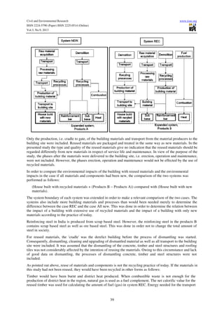 Eco friendly building analysis with reused building materials | PDF