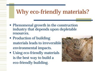 Eco friendly building materials | PDF