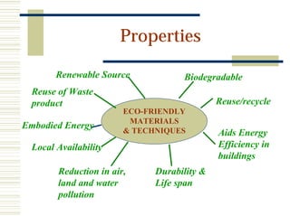 Eco friendly building materials | PDF