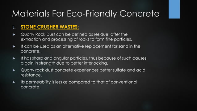 Eco-Friendly Concrete | PDF | Civil Engineering Industry | Industries