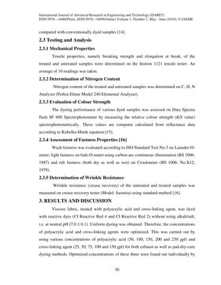 Eco friendly dyeing of viscose fabric with reactive dyes | PDF