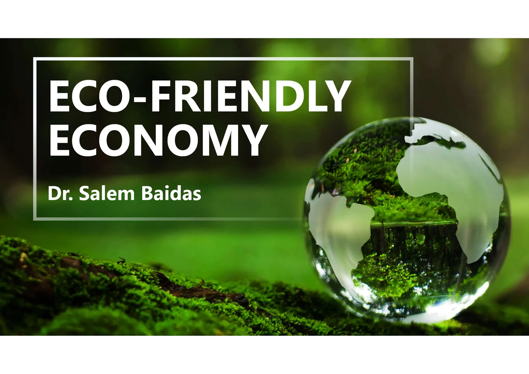 Eco Friendly Economy | PDF