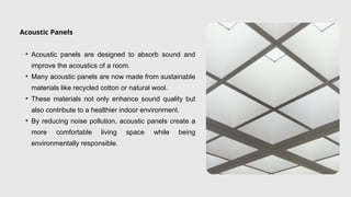 Eco-Friendly False Ceiling Materials Trending Sustainable Choices.pptx