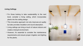 Eco-Friendly False Ceiling Materials Trending Sustainable Choices.pptx
