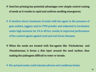Eco friendly management of fungal seed borne pathogens through bio ...